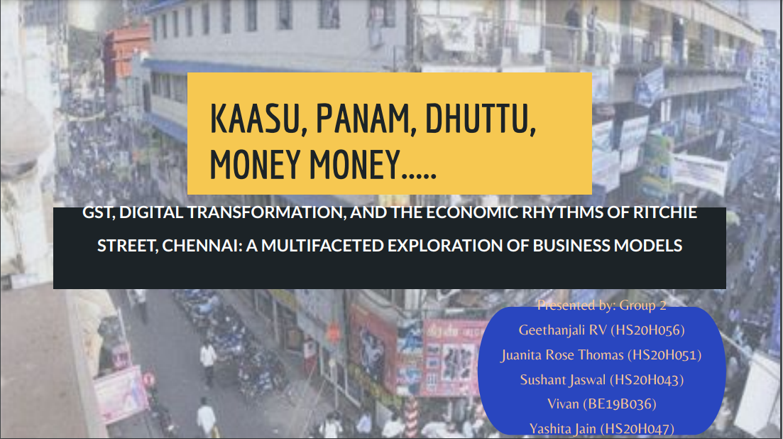 GST, Digital Transformation, and the Economic Rhythms of Ritchie Street ...